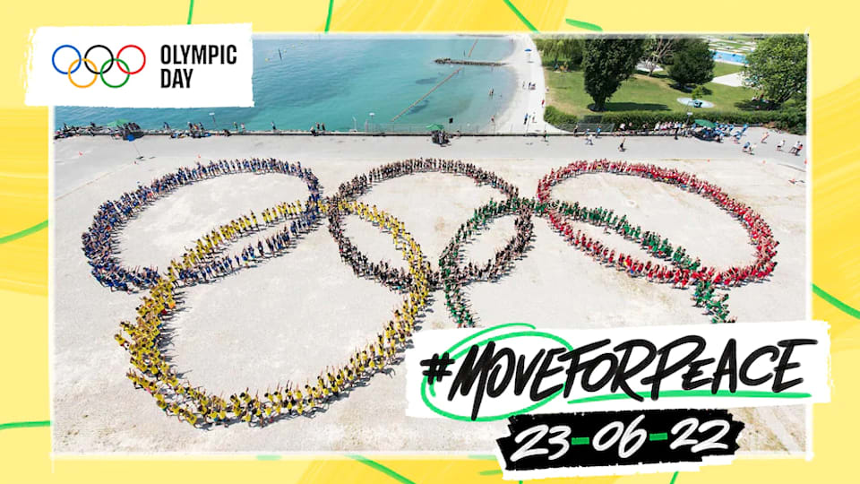 People across the globe get active and #MoveForPeace for Olympic Day on ...