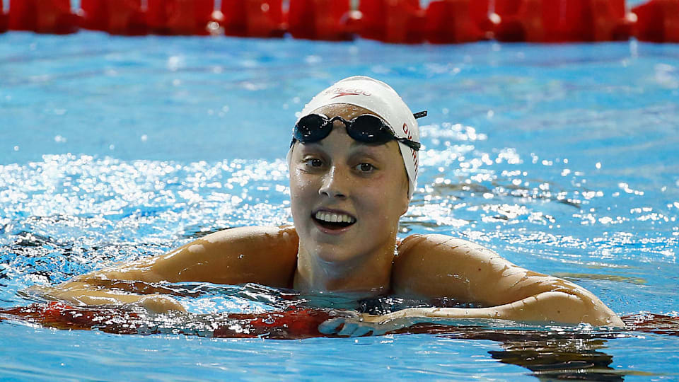 Emily Overholt: nadando en felicidad