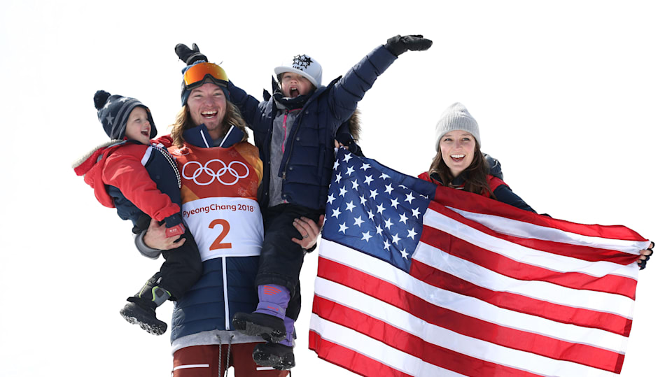Winter sports athletes and their kids on World Children's Day