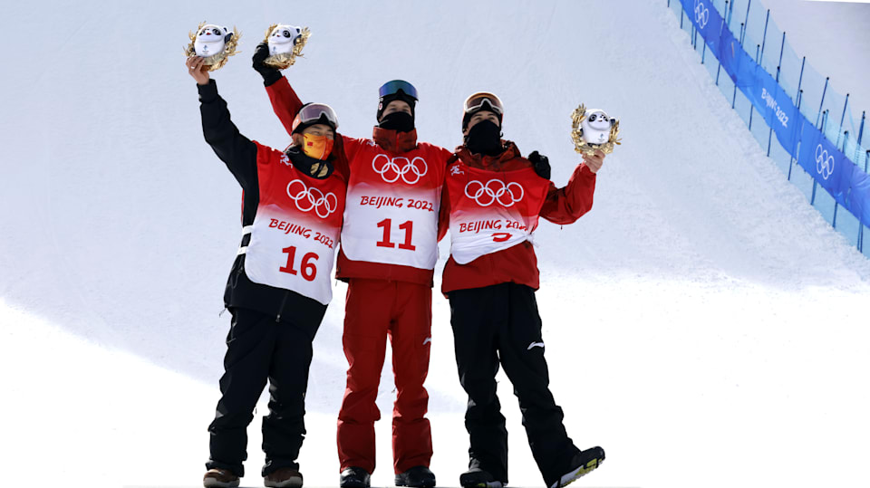 Where are the Olympic medals? Beijing 2022 victory podium ceremonies ...