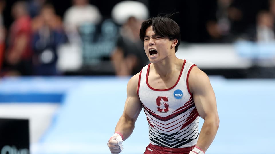 Artistic Gymnastics: Asher Hong leads after day one of U.S. Gymnastics ...