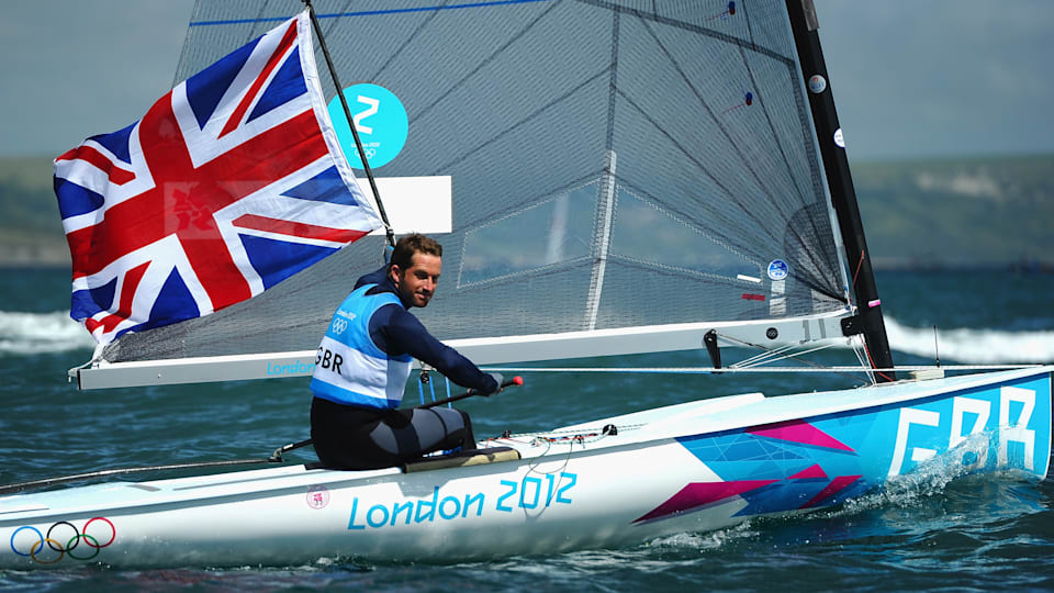 Ben Ainslie Great Britain - London 2012 men's sailing finn