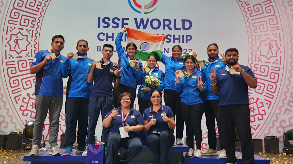 ISSF World Championships 2023: India finish with 14 medals - full list ...