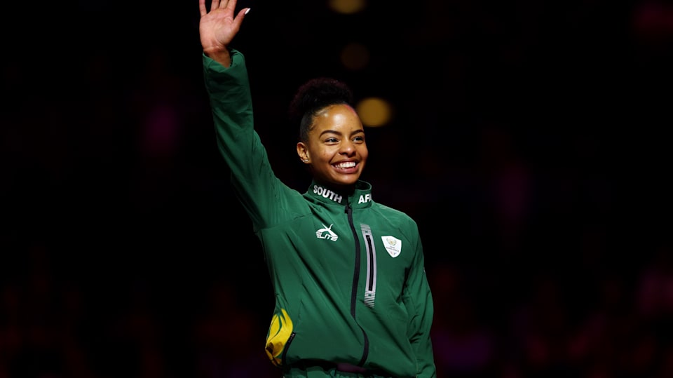 Caitlin Rooskrantz exclusive! History-making gymnast advocating a ...