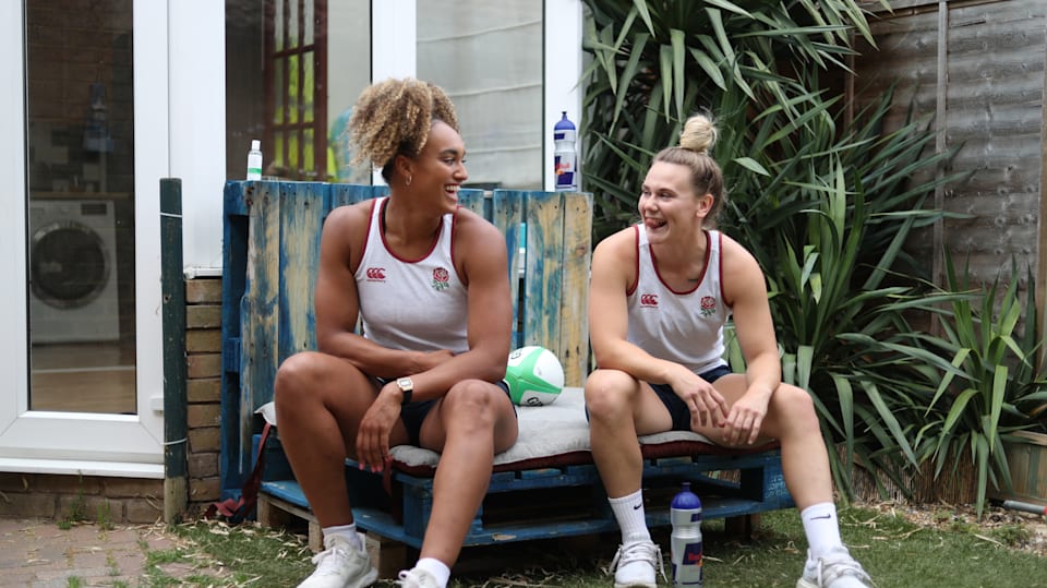 Megan Jones and Celia Quansah: Rugby 7s power couple aiming for gold at ...