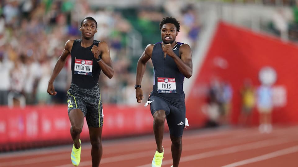 Jerome Blake stuns Erriyon Knighton and Noah Lyles in the 100m at the USATF Bermuda Games - Results