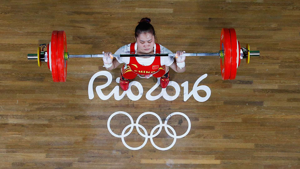 Chinese lifters post golden double as women’s 63kg records tumble ...