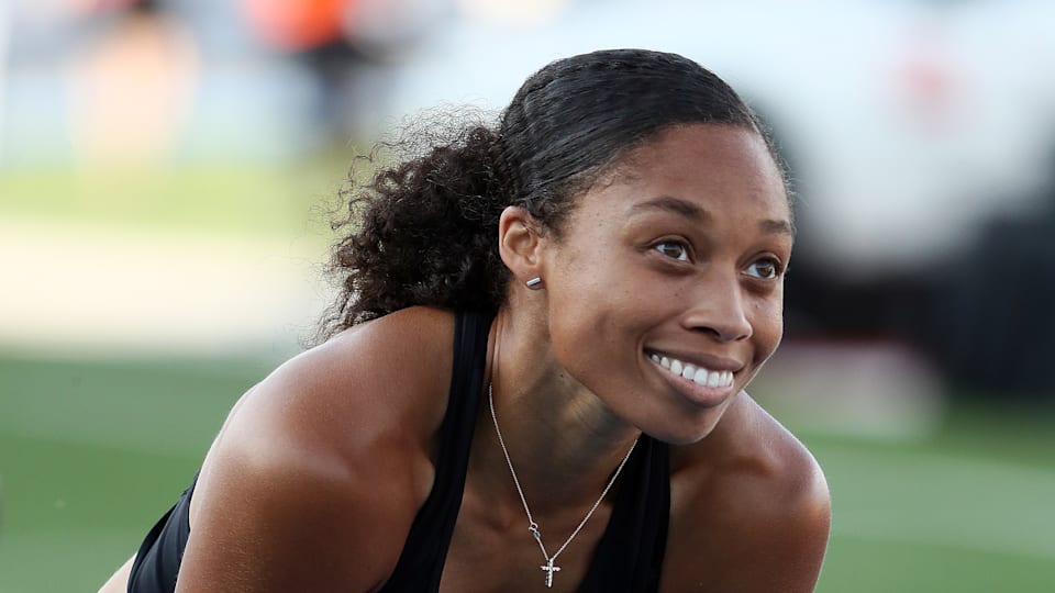 Allyson Felix keeps Tokyo 2020 dream alive
