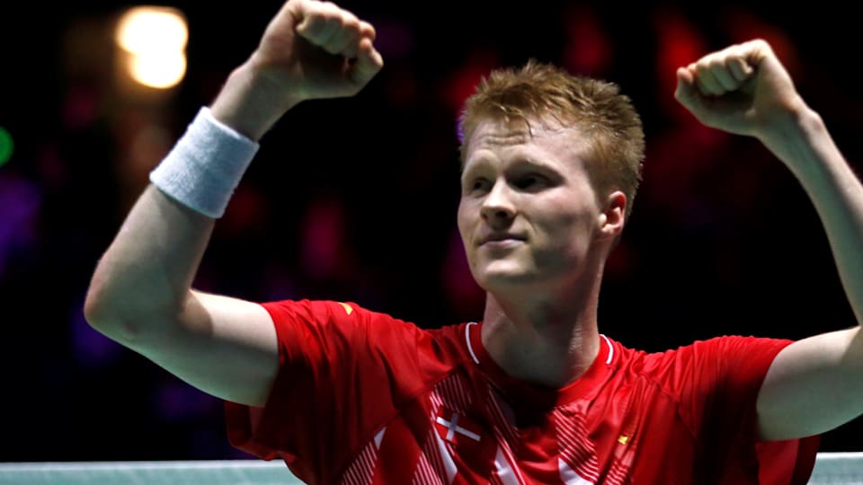 Ander Antonsen says Viktor Axelsen has helped improve his game