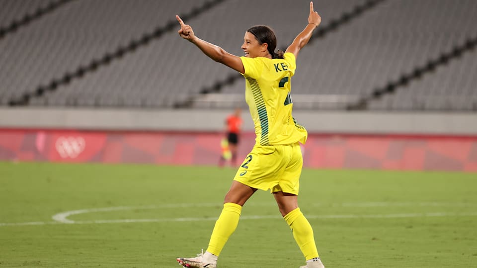 Sam Kerr: This Aussie rules football at Tokyo 2020