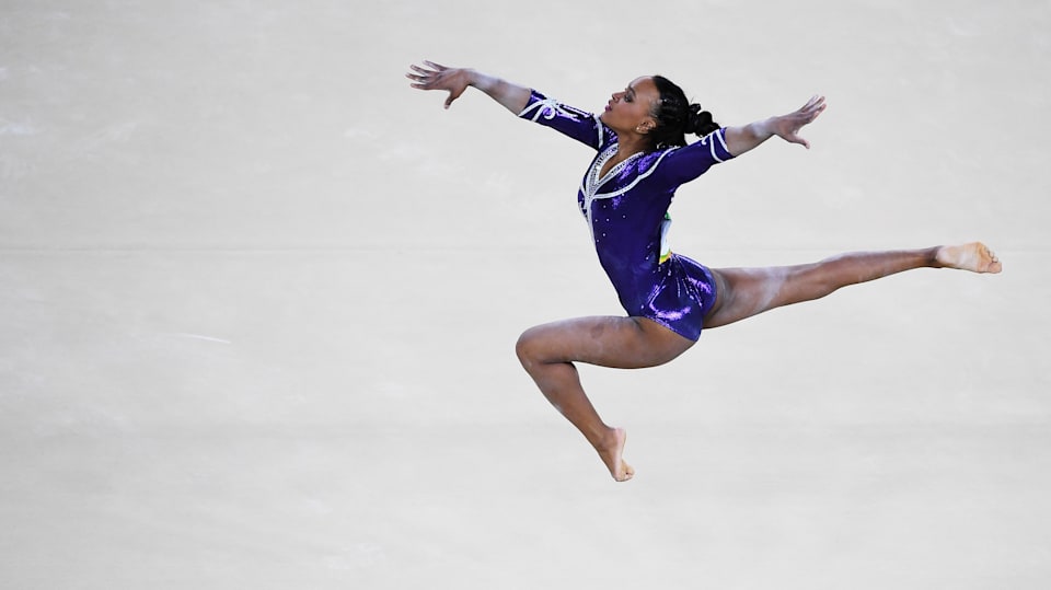 Brazilian gymnast Rebeca Andrade fights back to competition after third ...