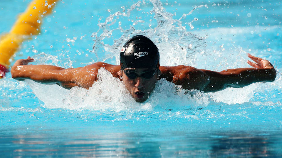 Indian swimmers shine on opening day of Asian Championships