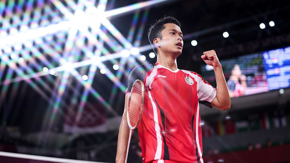 Badminton: Indonesia's Anthony Ginting into Olympic semi-finals