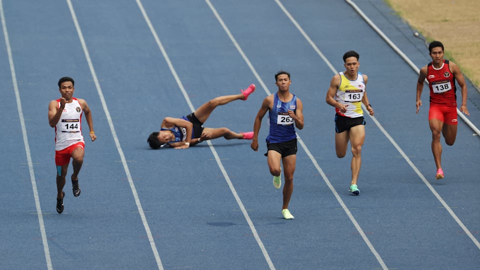 2023 SEA Games: Thailand's Soraoat Dapbang wins men's 200m as Indonesia ...