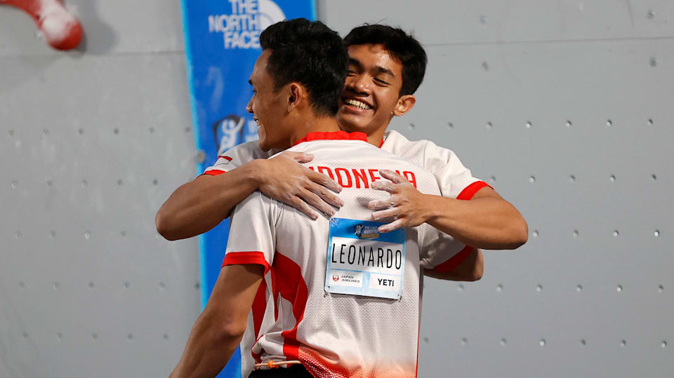 Kiromal Katibin and Veddriq Leonardo: Indonesian sport climbers ... Kiromal Katibin and Veddriq Leonardo: Indonesian sport climbers ...
