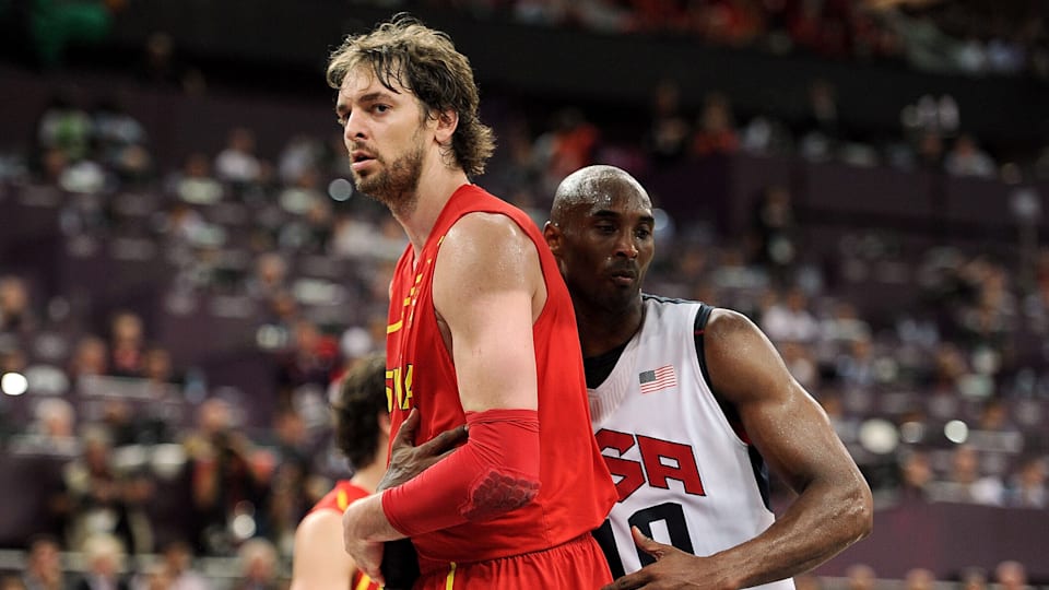 Pau Gasol, Kobe Bryant, y la rivalidad olímpica de dos leyendas de los ...