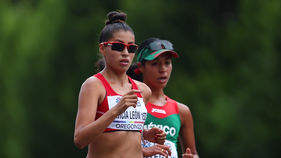 Kimberly García y su récord del mundo en 35 km marcha: la atleta ...