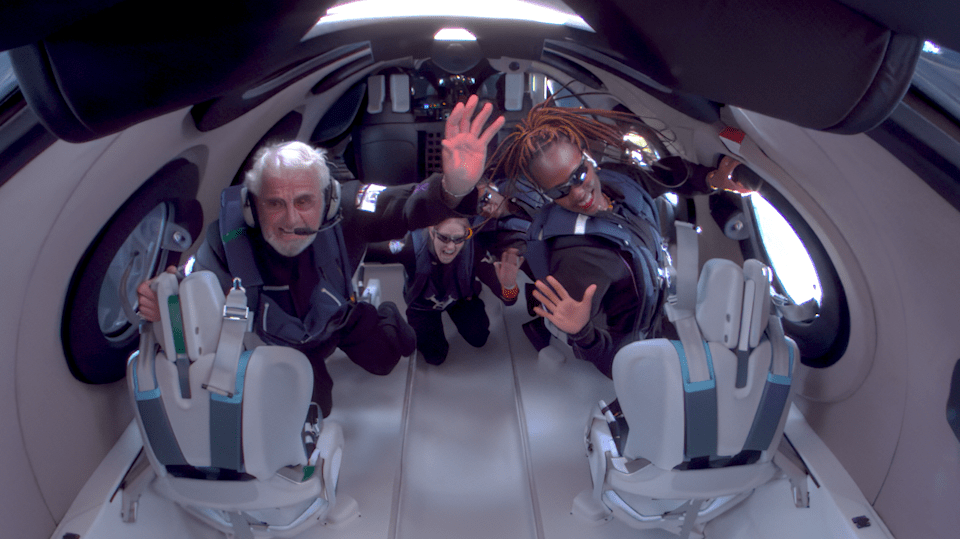 British canoeist Jon Goodwin becomes first Olympian to travel to space