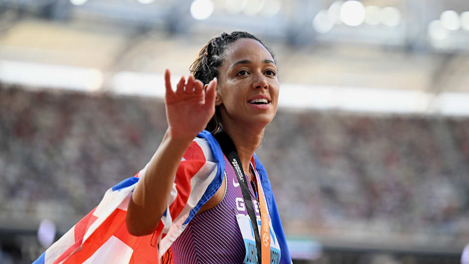 World Athletics Championships 2023 Katarina Johnson Thompson Wins