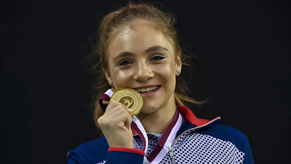 Artistic Gymnastics: Sabrina Voinea dreams matching, surpassing her mum ...