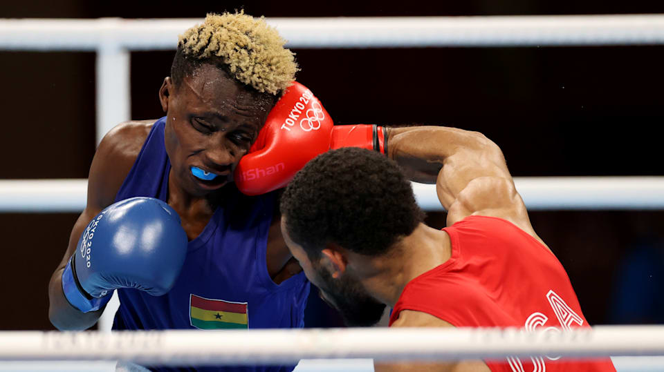 Duke Ragan reaches final, Samuel Takyi wins men's feather bronze