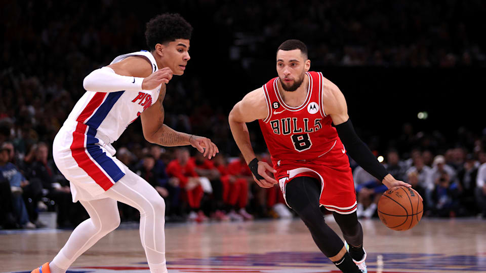 NBA Paris Game 2023: Zach LaVine leads Chicago Bulls to 108-126 victory over Detroit Pistons