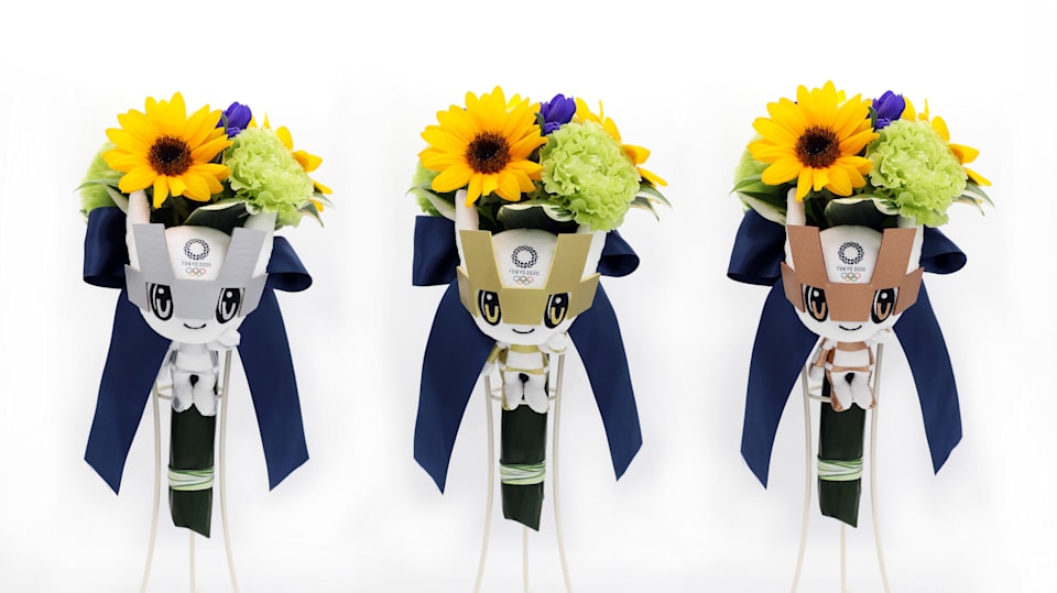Olympic-victory-bouquets-three-colours