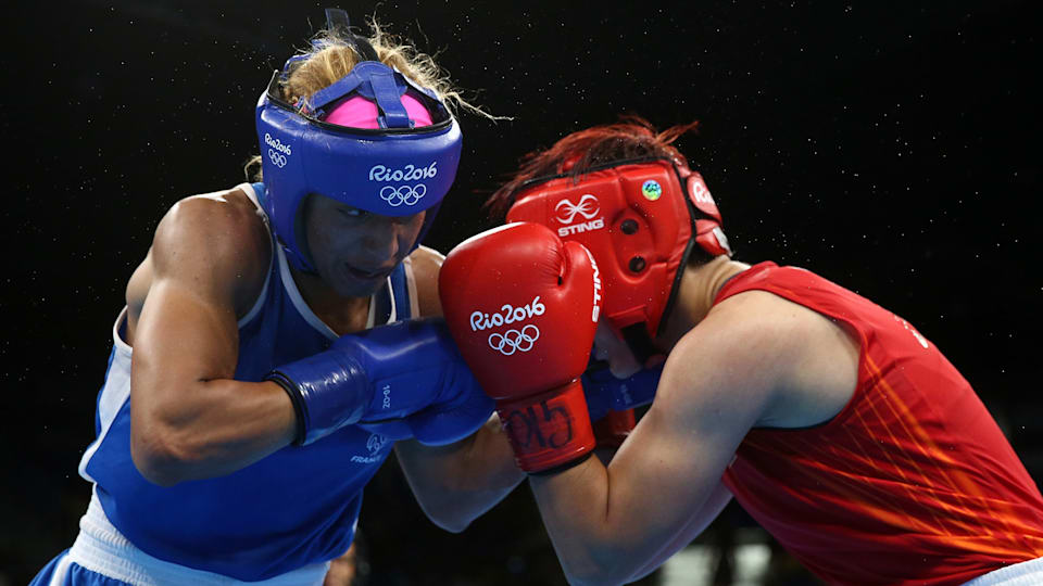Estelle Mossely, première championne olympique française de boxe ...