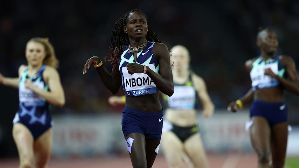 Olympic silver medallist Christine Mboma scorches to easy 100m win in ...