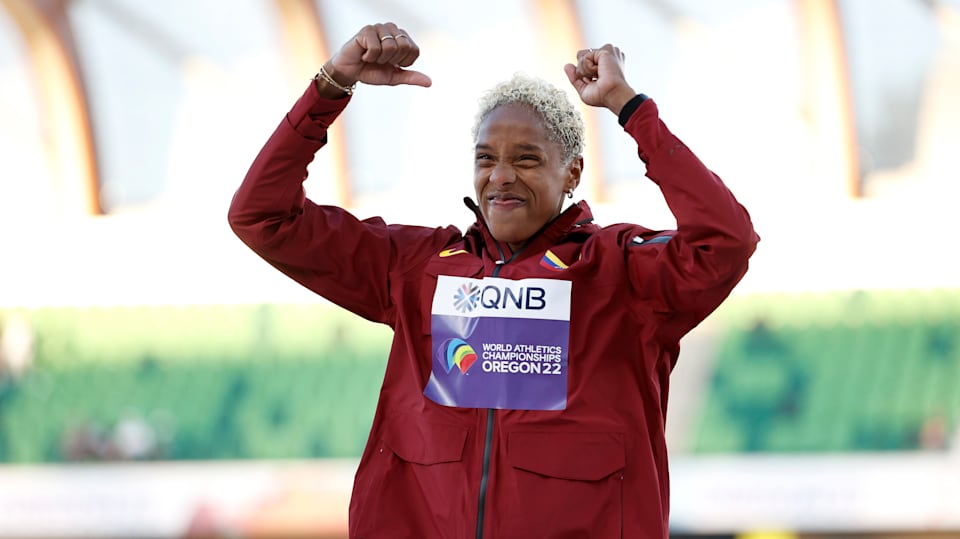 Track & Field World Championships: Yulimar Rojas wins triple jump gold