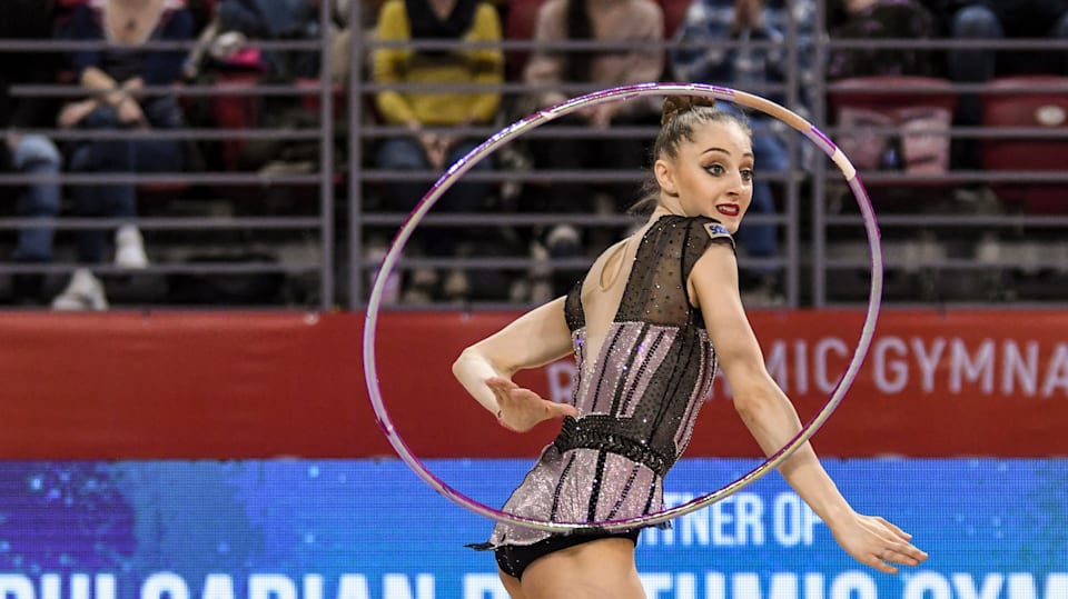 Художественная гимнастика Чемпионат Европы 2023 Боряна Калейн