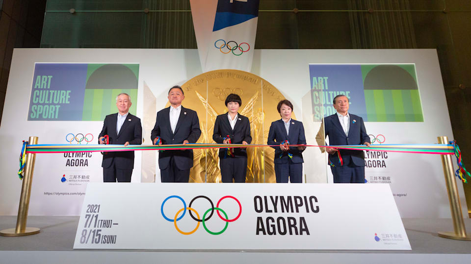 First Olympic Agora cultural hub opens in Tokyo