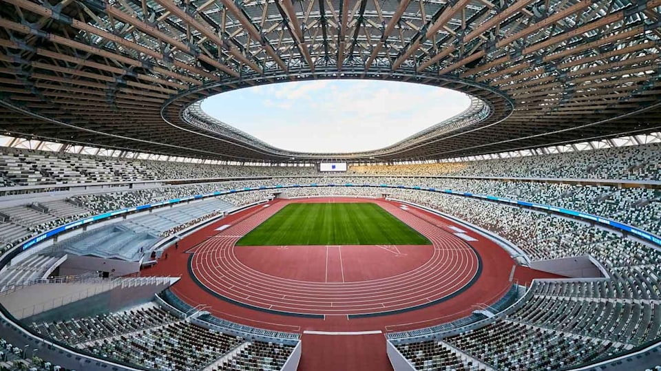 Track And Field Olympic Stadium