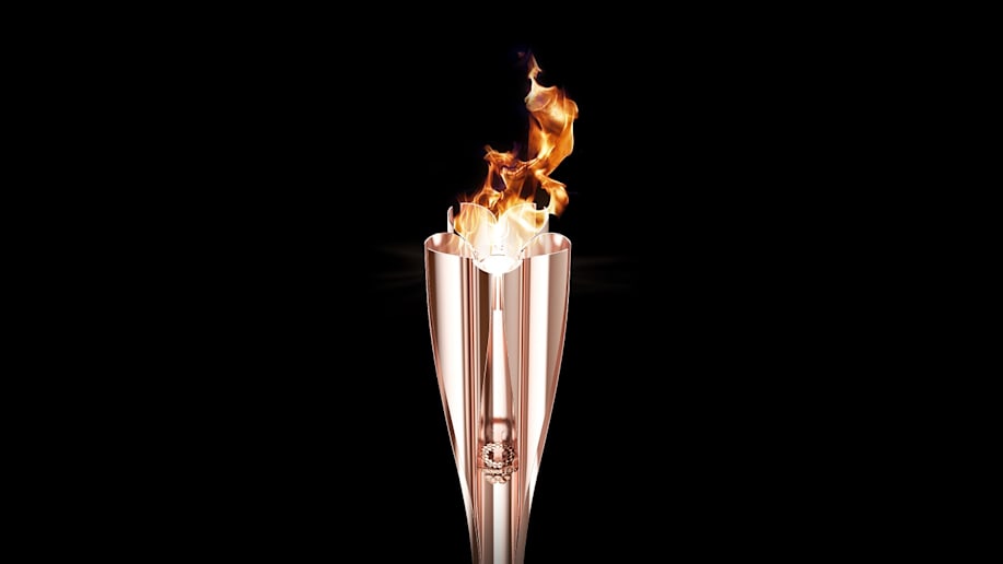 Tokyo 2020 Olympic Torch Design - The Shape of Japan