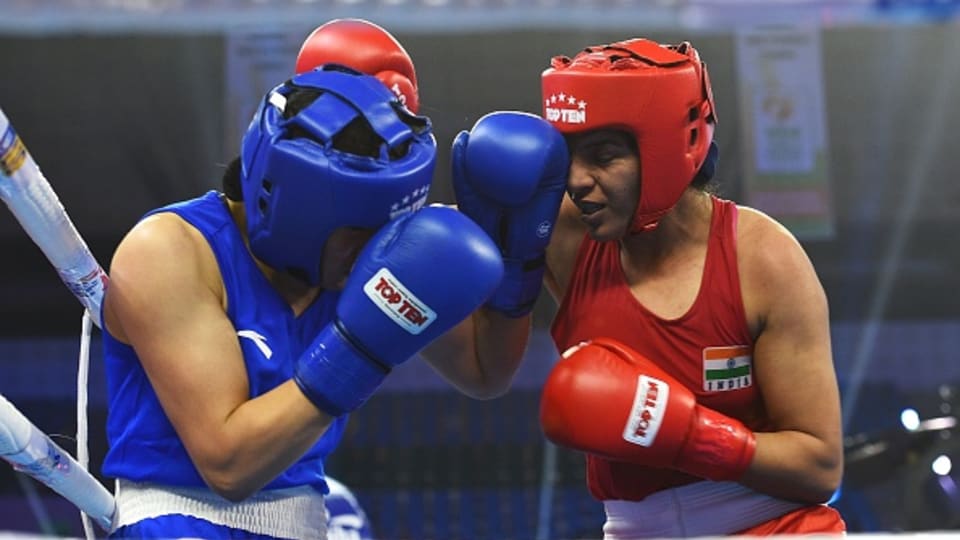 Simranjit Kaur bags silver at the Asian boxing Olympic qualifiers