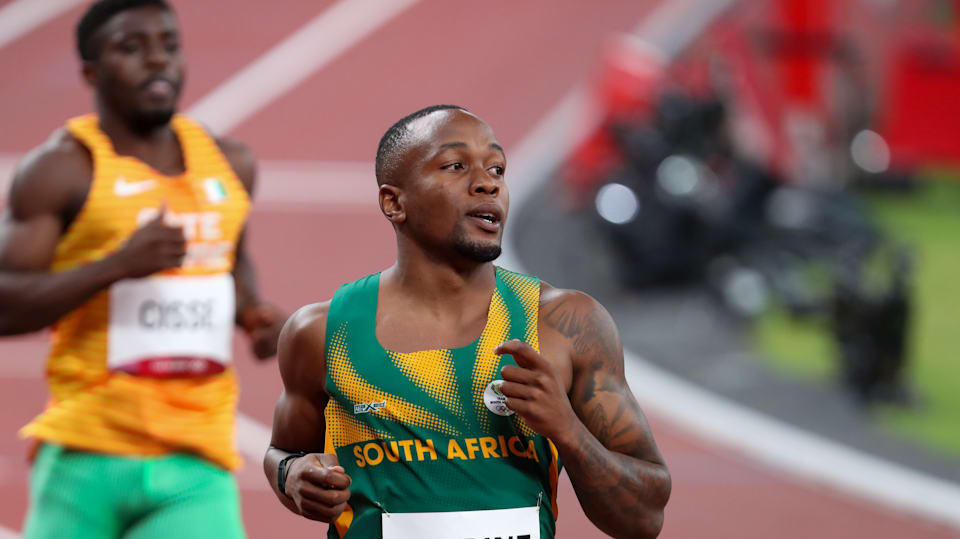 Golden Spike 2023: Simbini stuns De Grasse to win 100m final - results