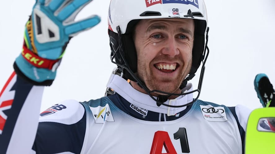 Dave Ryding supported by Liverpool captain Jordan Henderson ahead of ...