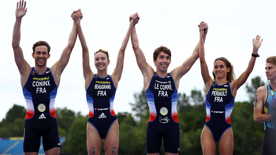 Épreuve test de triathlon de Paris 2024 : La sélection française ...