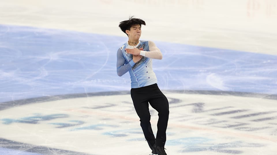 U.S. figure skater Lucas Broussard produces his best to claim Junior ...