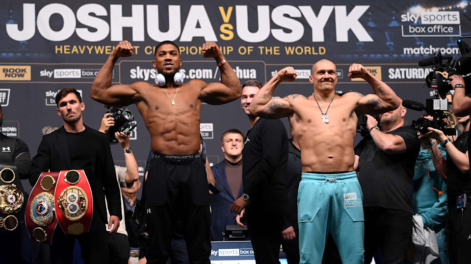 Anthony Joshua and Oleksandr Usyk set for heavyweight title clash
