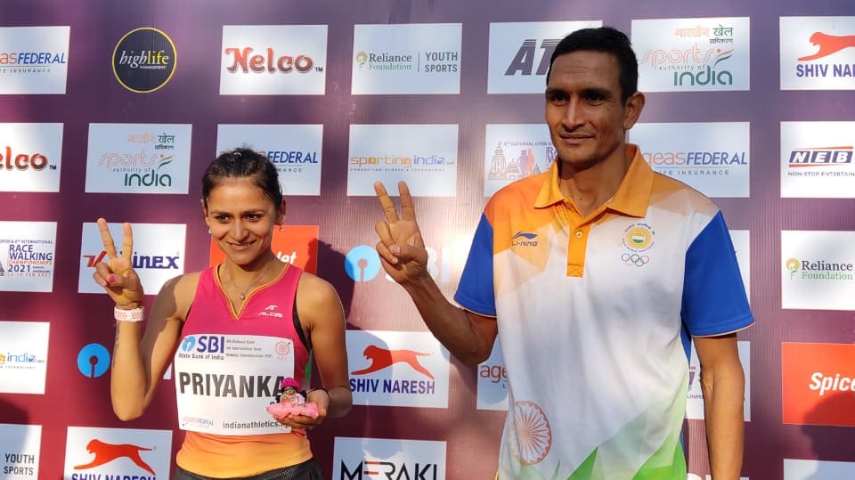 Three more Indian race walkers qualify for Tokyo Olympics