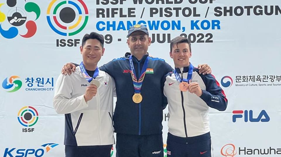 ISSF World Cup Changwon 2022: Mairaj Ahmad Khan wins gold, creates history