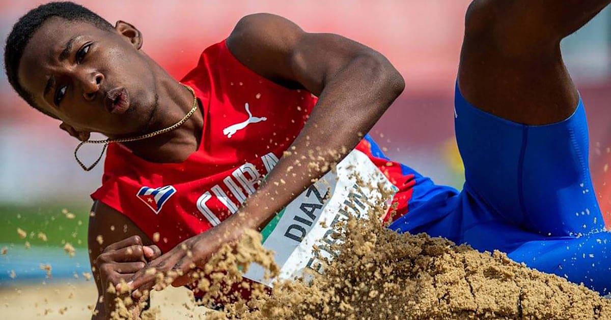 First high, then long, until finally the triple jump superstar is born ...