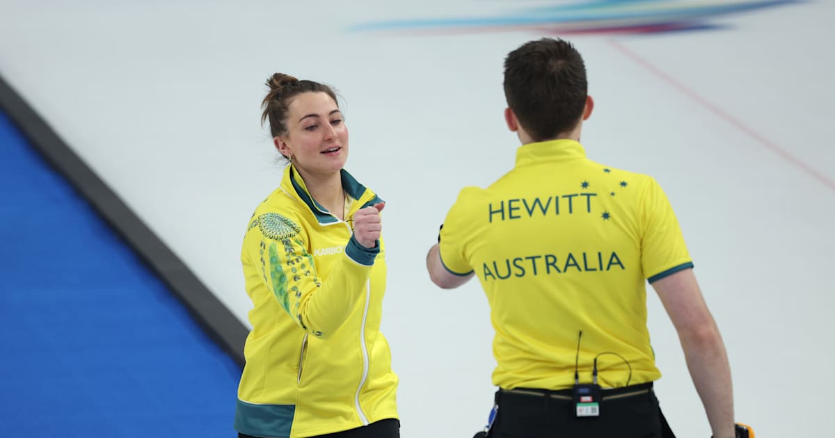 Olympic curling debutants Australia won their first match of the ...