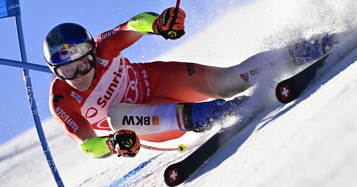 Alpine skiing - Dominant Marco Odermatt triumphs in giant slalom on ...
