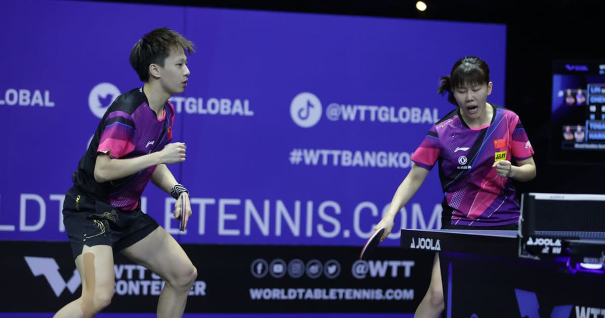 2023年WTT2023年WTT曼谷球星挑战赛第四日综述：陈幸同/林高远混双折桂，两人有望包揽三金