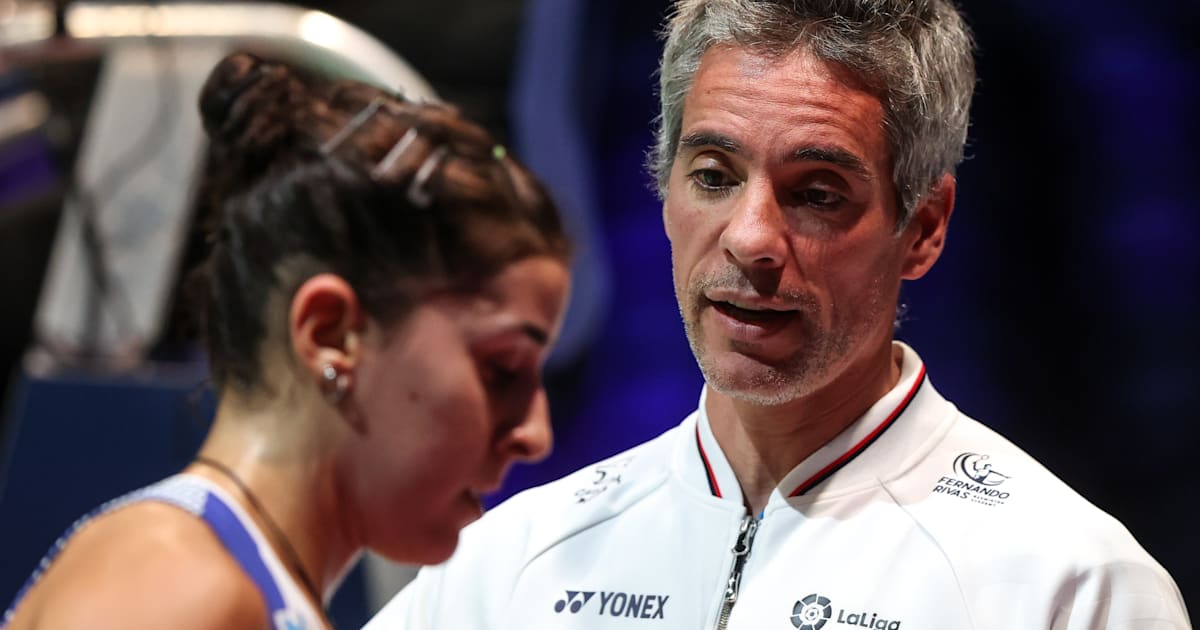 Paris 2024 : Fernando Rivas, l'entraîneur de Carolina Marin, pour ...