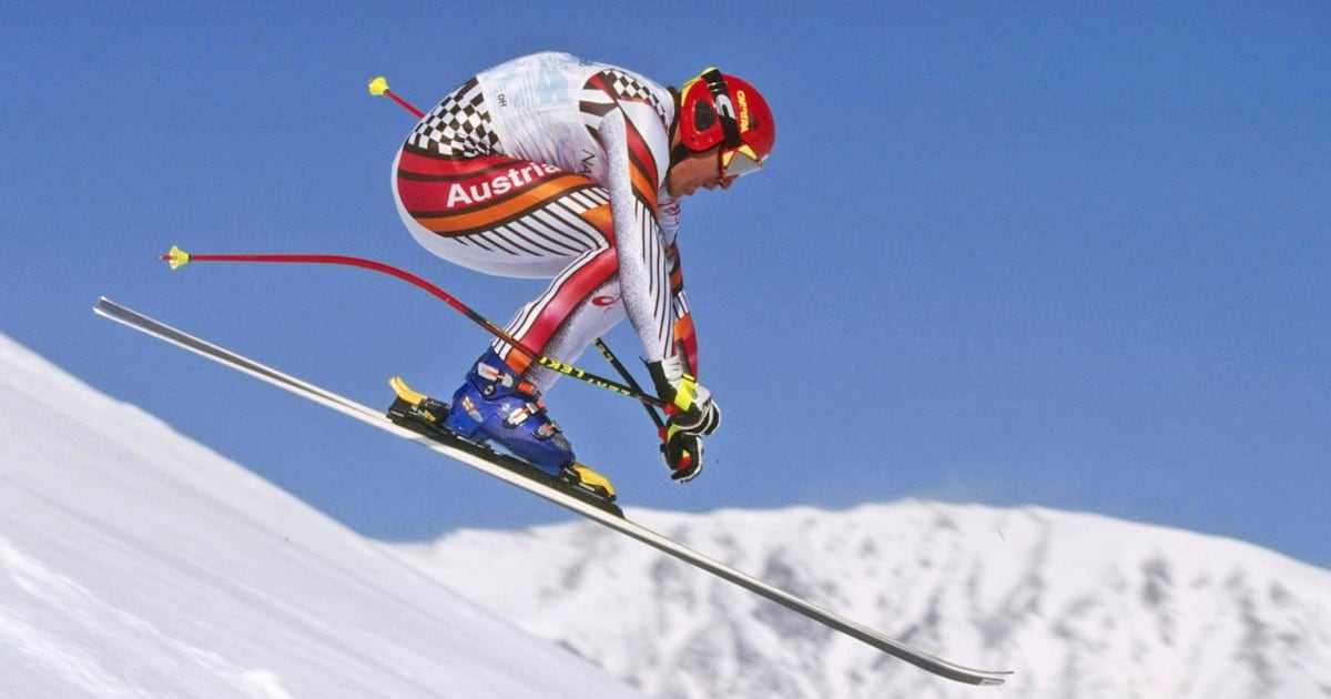 Hermann Maier A Spectacular Crash In The Downhill Followed By Two