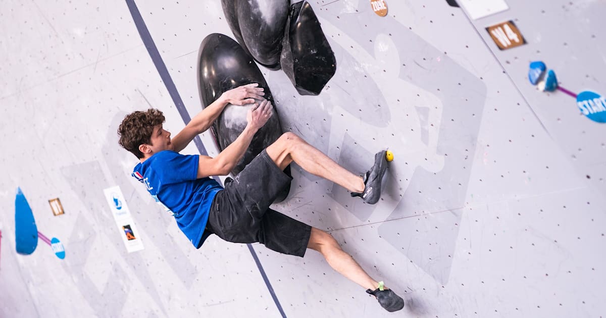 Sport climbing, IFSC Seoul World Cup 2023: Mejdi Schalck, Nonaka Miho ...