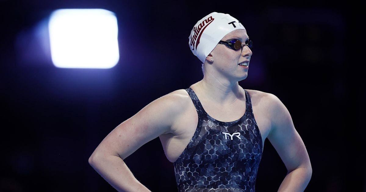 Lilly King is easing into 'veteran' role on U.S. Olympic swim team for ...